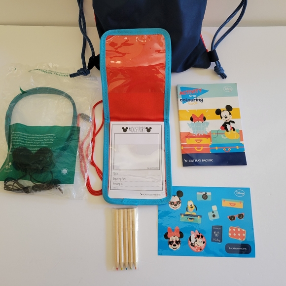 Disney | Toys | Disney 6 Pieces Gift Set From Cathay Pacific Airline ...